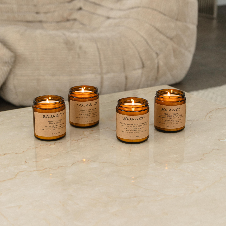 Soy Candles: Handmade in Canada - SOJA&CO. | SOJA&CO.®