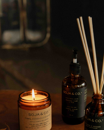 SOJA&CO.® — soy candles and wellness products, handmade in Montreal