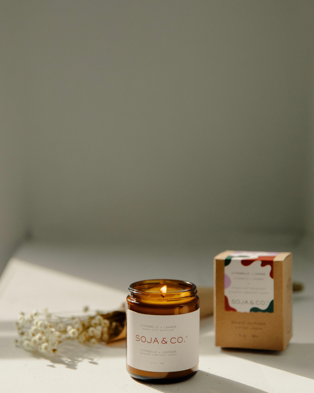 SOJA&CO.® — soy candles and wellness products, handmade in Montreal